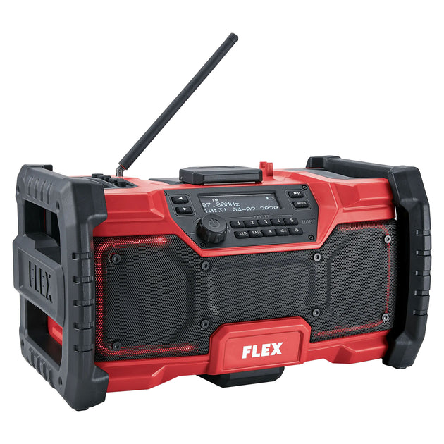 FLEX Digital 10.8/18v Cordless Radio for the Construction Site ...