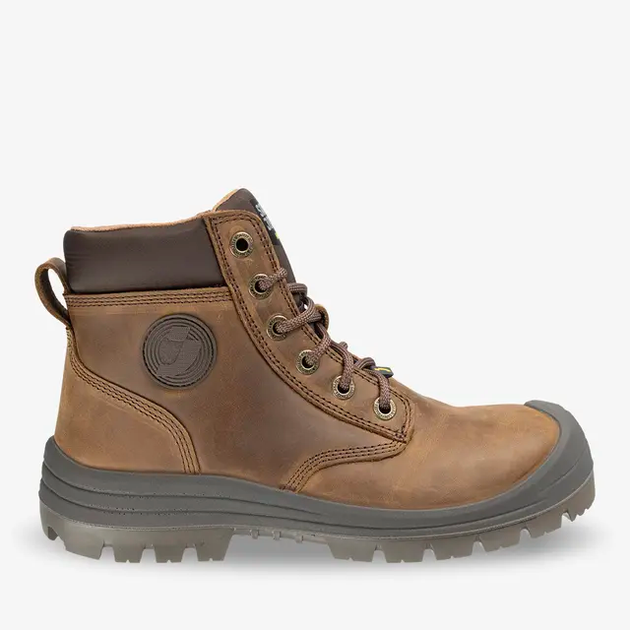 Safety Jogger Dakar S3 Leather Brown Safety Boots | TitanFix Drylining ...