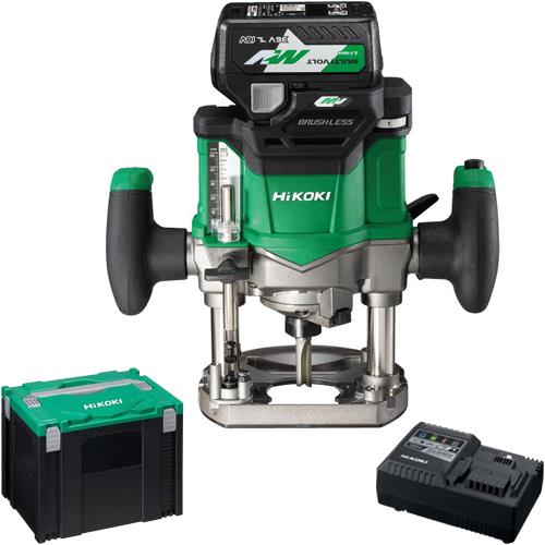Hikoki 36V-18V Cordless 1/2 Inch Brushless Router - 2.5Ah Multi-Volt ...