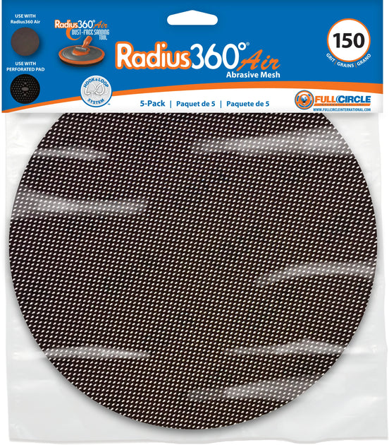 Radius 360 AirMesh Abrasive - 5 Pack | TitanFix Drylining Supplies ...
